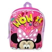 Walt Disney Minnie Mouse Girls School Backpack 16" with pockets ...