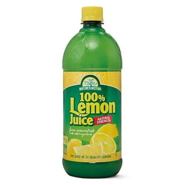 Great Value Lemon Juice, 15 fl oz - Walmart.com
