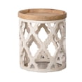 American Traditional 9.9 lbs Side Table - Add Style to Your Primary ...