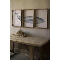 Kalalou Inc Set Of Four Trout Prints Under Glass - Walmart.com