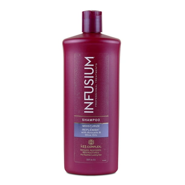 Infusium Moisturize & Replenish Shampoo, 33.8 oz Value Size Bottle ...