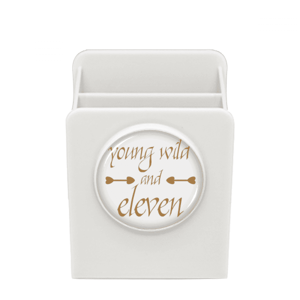 Eleven Young Numbers Desk Pencil Holder Cup Pen Organizer - Walmart.com