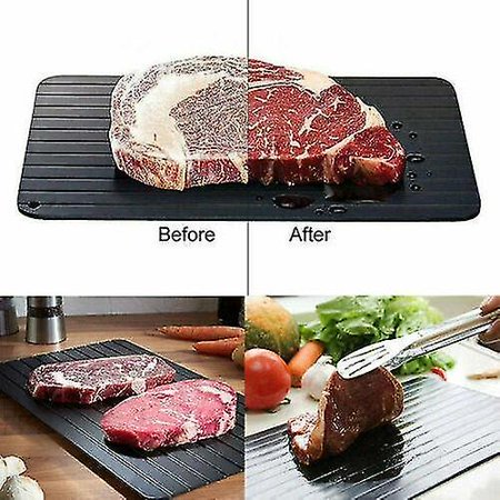 Broiling pans fast defrosting tray plate kitchen defrost meat frozen ...