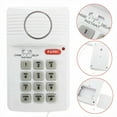Pluokvzr Door and Window Alarms System Wireless with Panic Button ...
