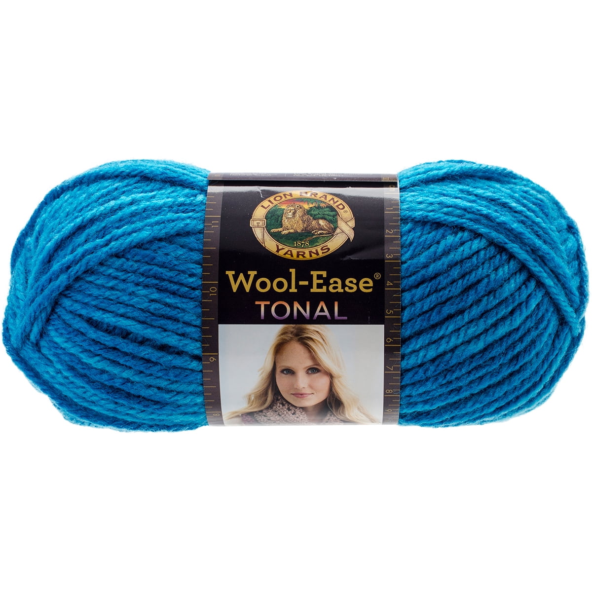 Lion Brand Wool-Ease Tonal Yarn-Aqua - Walmart.com - Walmart.com