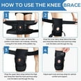 NEENCA Brand Adjustable Hinged Knee Brace, Stabilizing, Joint Pain ...