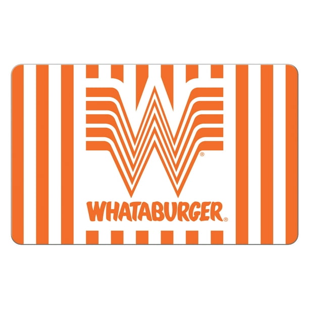 Whataburger $15 Gift Card - Walmart.com