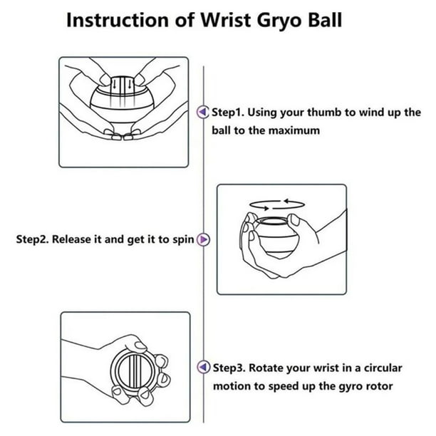 Wrist Power Hand Ball,Self Starting Wrist Ball Self Starting Wrist Ball ...