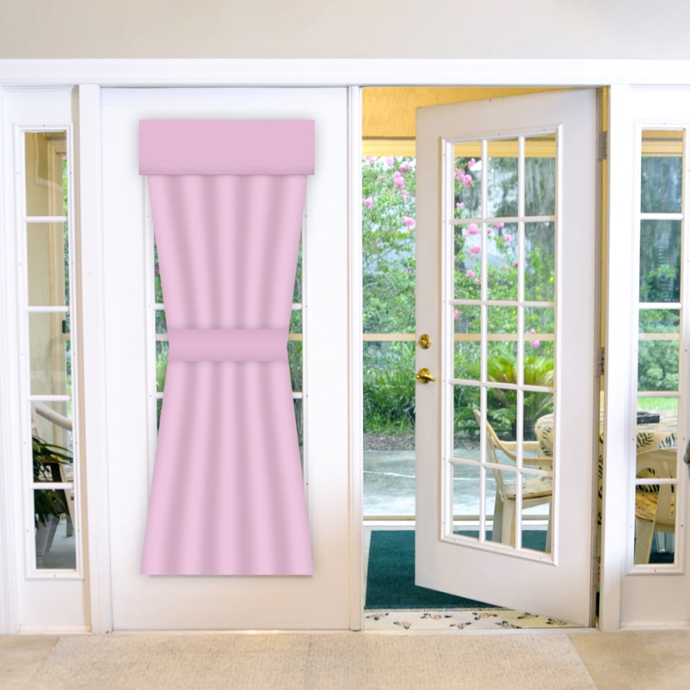 Blackout Door Curtain, Privacy Thermal Insulated Window Curtains for ...