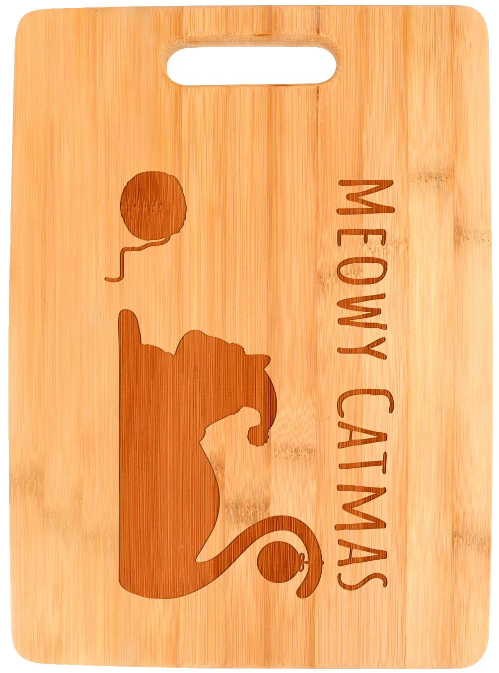 ThisWear Christmas Themed Party Decorations Meowy Catmas Christmas Cat ...