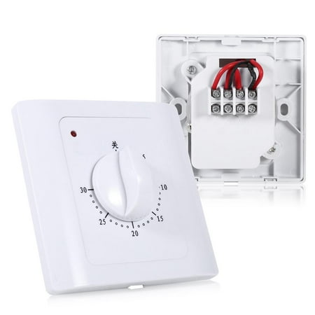 WALFRONT 1Pc AC 220V 10A 30Min Electric Time Countdown Digital Time ...