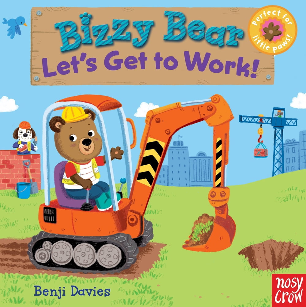 Pre-Owned Bizzy Bear: Let's Get to Work!: (Interactive Board Book about ...