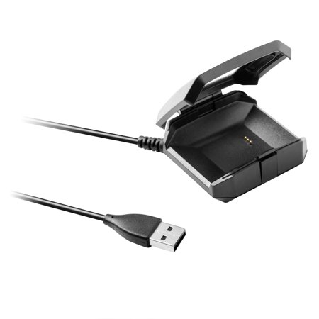 Fitbit Ionic charger by Insten Replacement USB Charging Cable Power ...