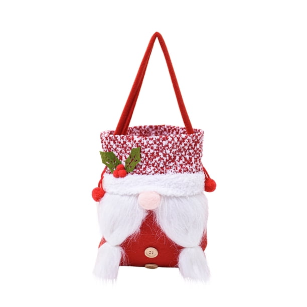 TOWED22 Old Man Apple Bag Christmas Children Candy Bag Christmas ...