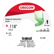 Magnum Gatorline Square Trimmer Line .155 3Lb Spool - Walmart.com