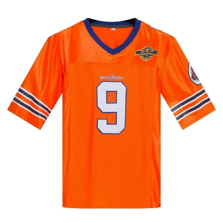 Waterboy Football Jersey #9 Bobby Boucher 50th Anniversary Mud Dogs ...
