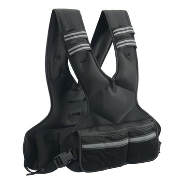 Tone Fitness Neoprene Weighted Vest, 12 Pounds, Black - Walmart.com