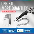 #6×1-5/8 inch Drywall to Wood Collated Screw – 1000 Count,Collated ...