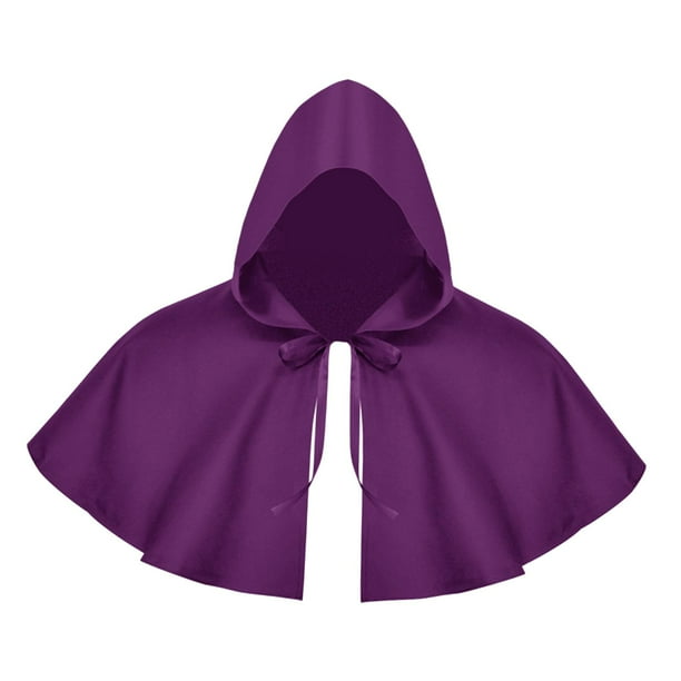 Halloween Cloak Gothic Witch Cape for Costume Props Themed Party ...