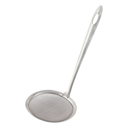 Home Kitchen Stainless Steel Handle Coffee Mesh Strainer Sieve 10cm Dia ...