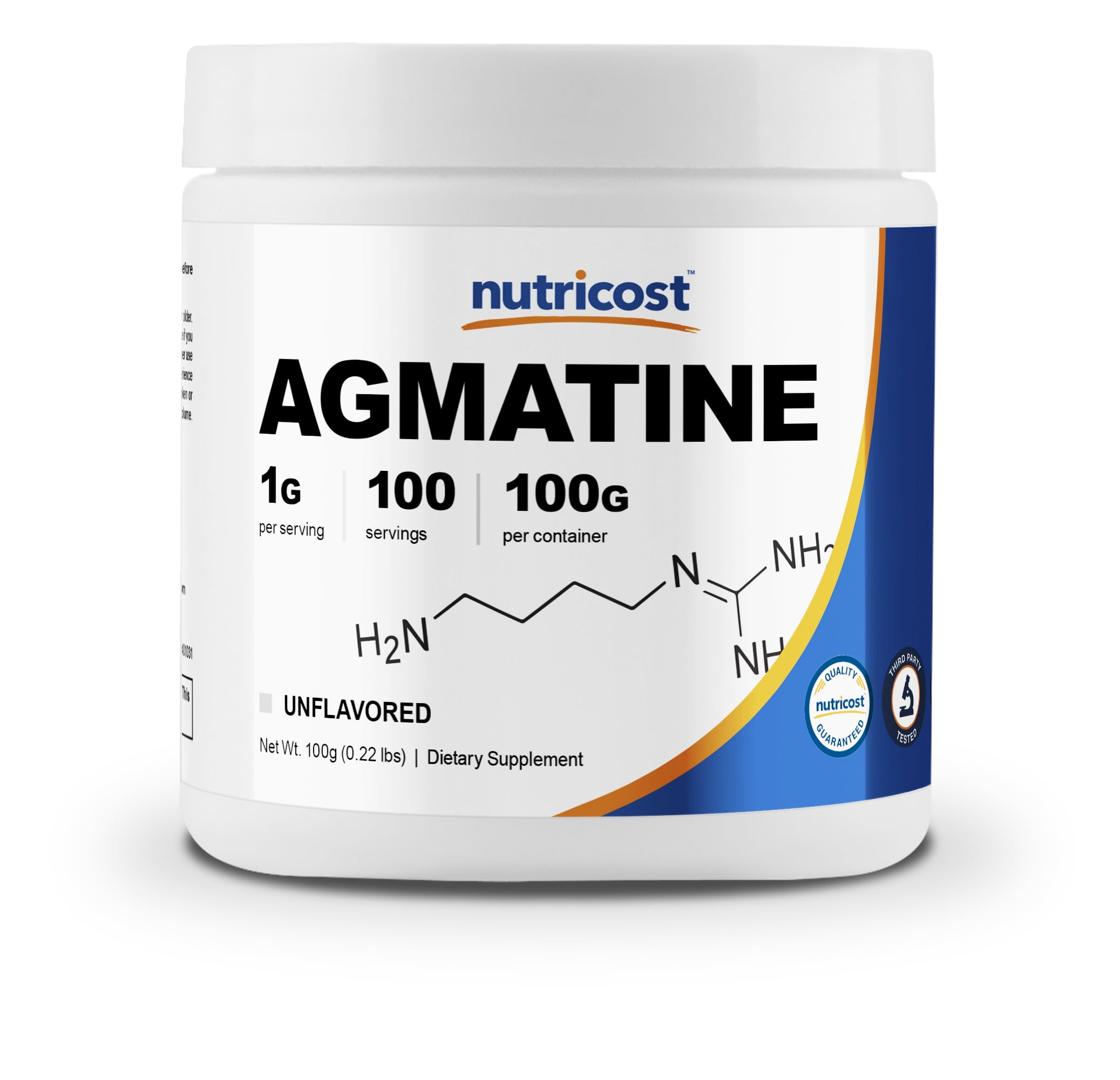 Nutricost Agmatine Powder 100 Grams - Pure, High Quality Agmatine 100 ...