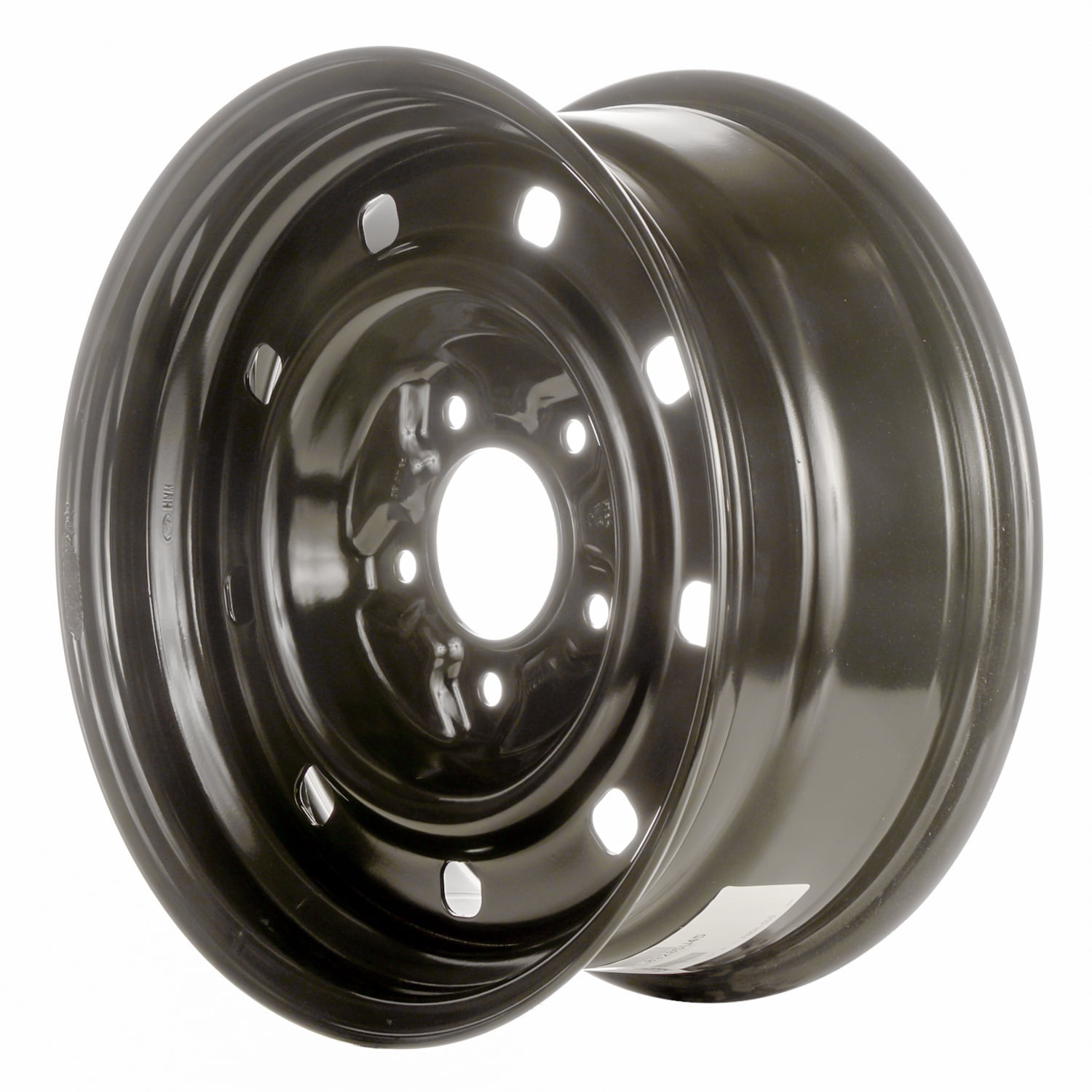 Remanufactured Painted Black Steel Wheel 16 x 7 F75Z1015CA fits 1999 ...