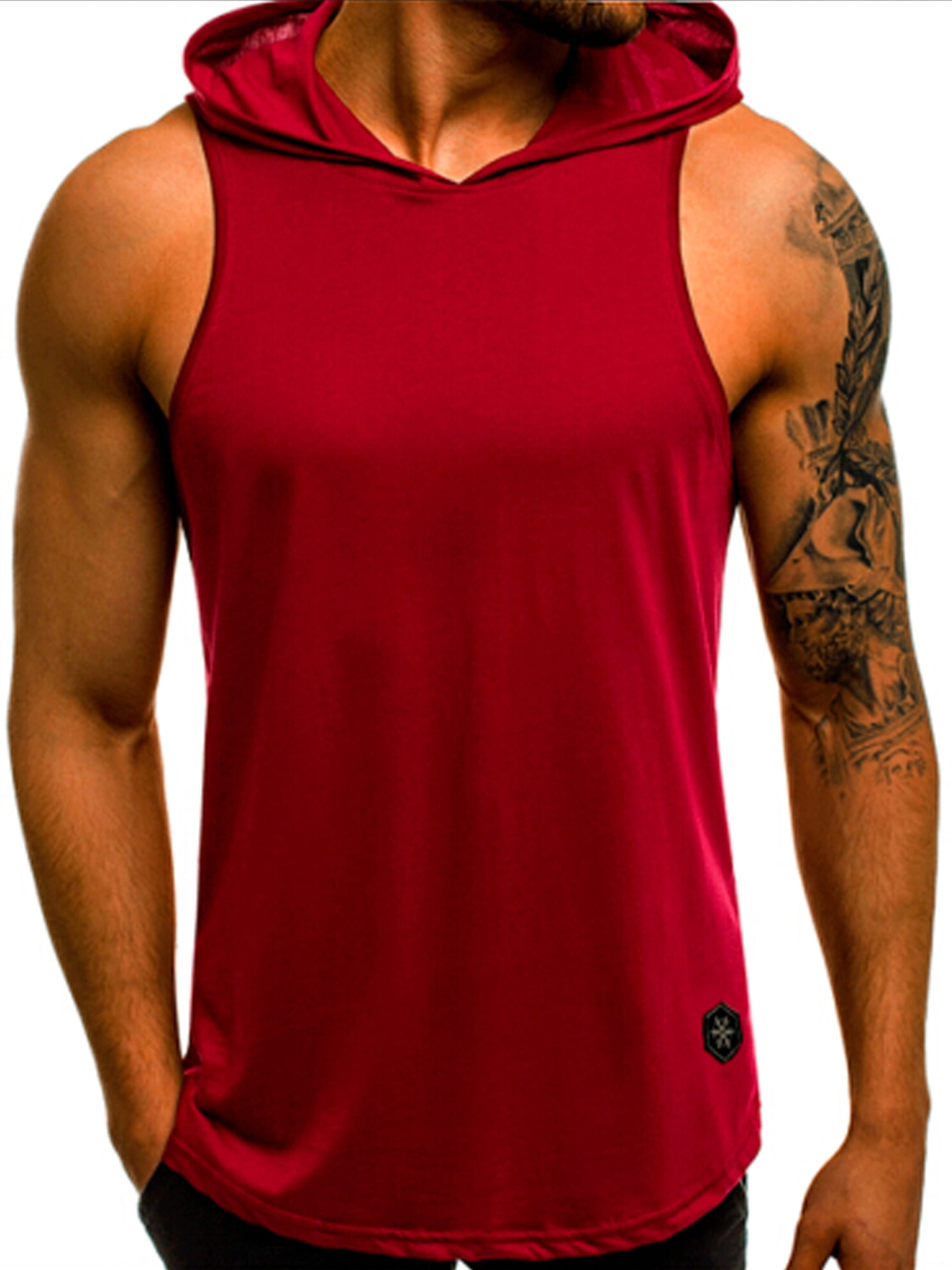 Men Muscle Fitness Tank Top Bodybuilding Workout Gym Sport Sleeveless ...