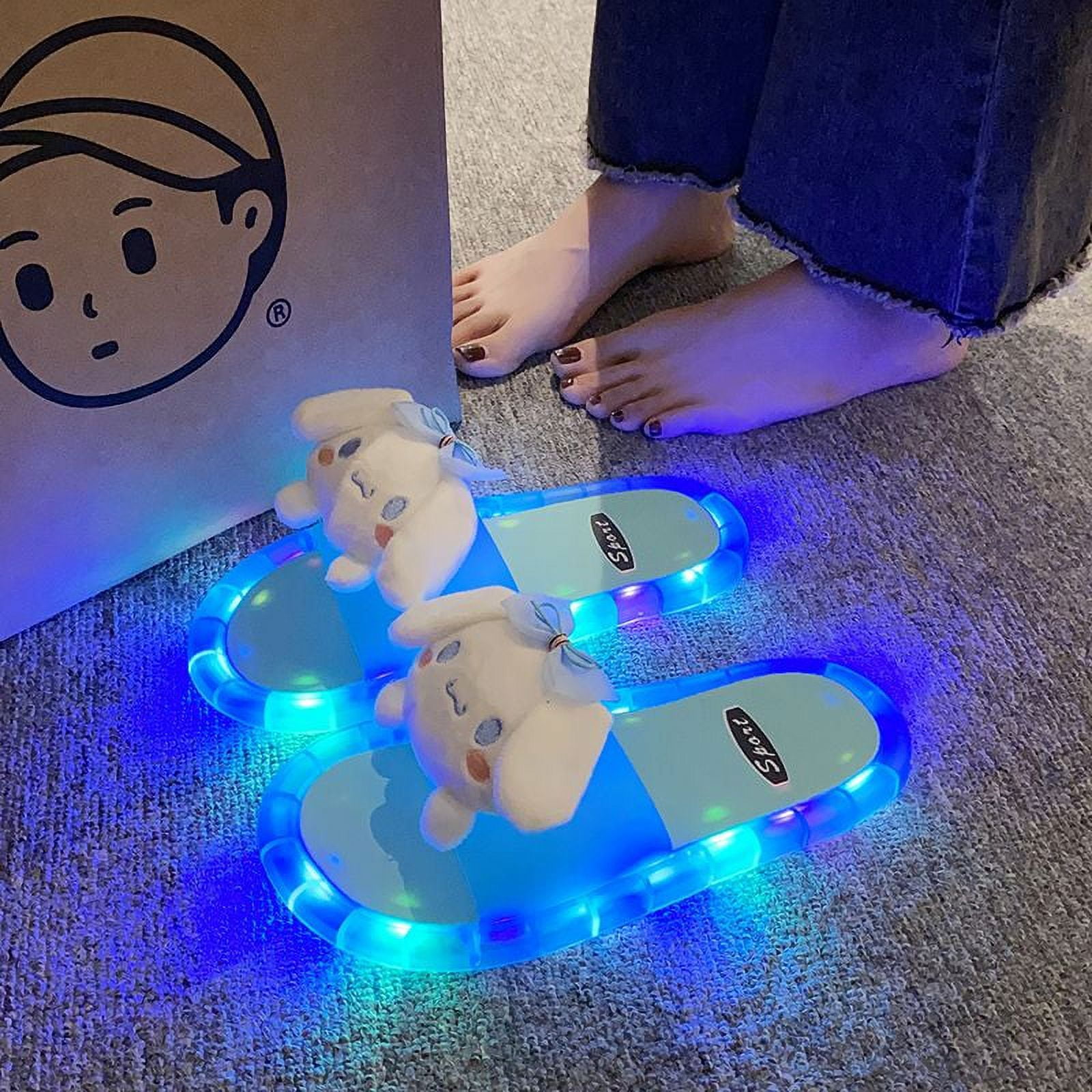 Click here for Caliaozhi Sanrio Cinnamoroll Luminous Slippers For... prices