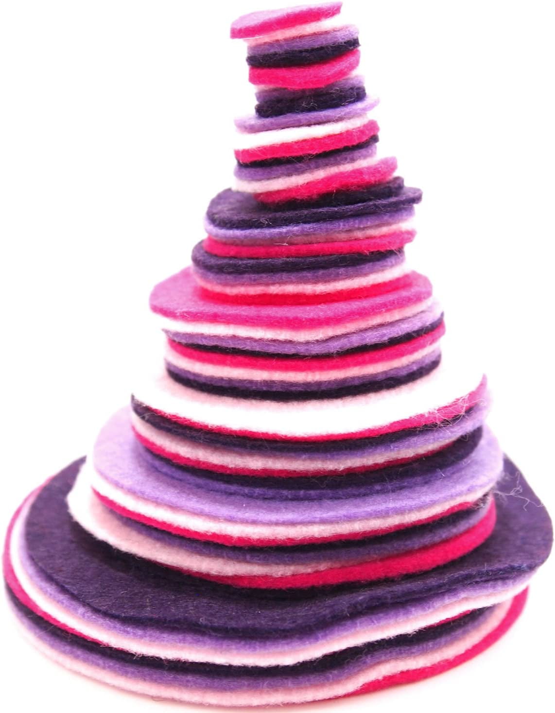 Playfully Ever After Pink, Light Pink, Purple & Dark Purple Craft Felt ...