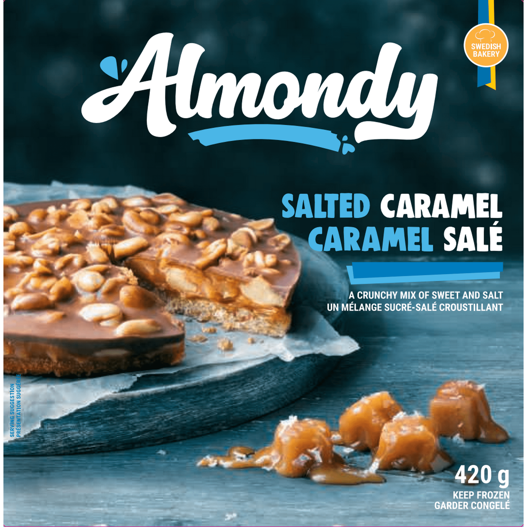 Click here for Almondy Salted Caramel & Chocolate Cake 420gr prices