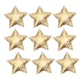 200 Pcs Five-Pointed Star Shiny Non-Woven Sponge Decorative Star ...