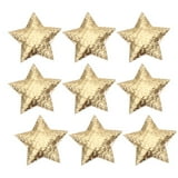 200 Pcs Five-Pointed Star Shiny Non-Woven Sponge Decorative Star ...