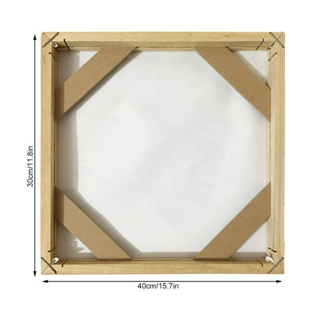 Painted Inner Wooden Frame 3D DIY Wall Canvas Wood Stretcher Hanging ...