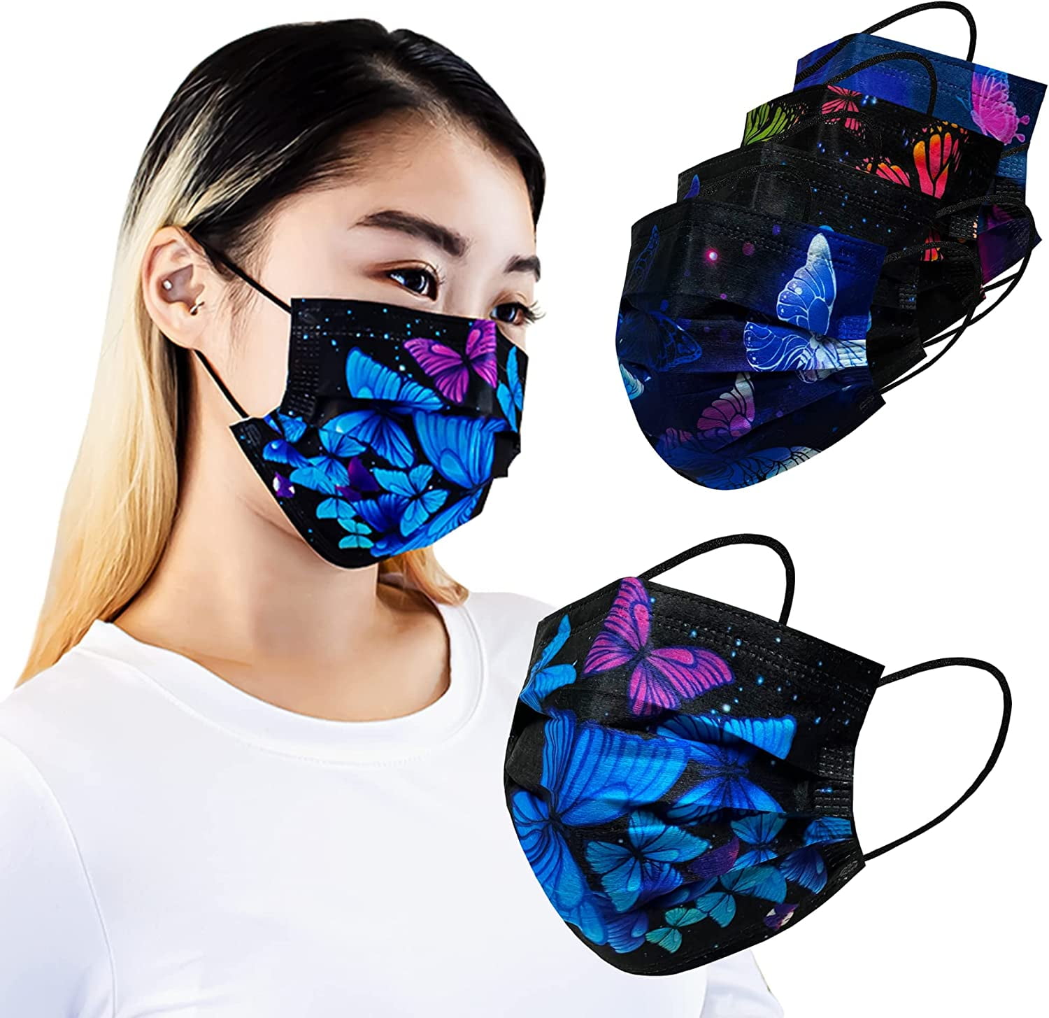 Everydayspecial Disposable Mask 3 Layer Face Mask for Adults 50 pcs ...