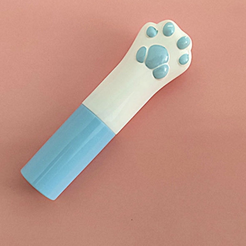 1 tubo de lápiz labial con forma de pata de gato, bálsamo labial ...