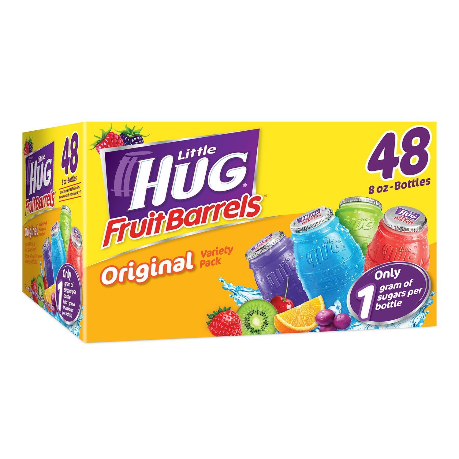 Little Hug Fruit Barrels 8 fl. oz., 48 pk. - Samsclub.com