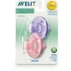Philips Avent Soothie Pacifier, 0-3 months, Pink/Purple, 2 pack, SCF190 ...