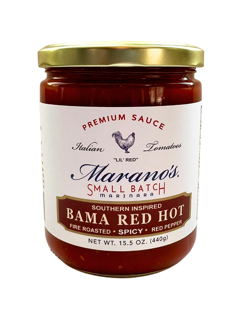 Marano Foods Premium Pasta Sauce, Bama Red Hot - No Added Sugar, Water ...