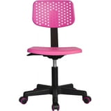 Back Ergonomic Adjustable Computer Chair, Armless Swivel Small PP ...