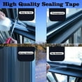 Transparent Window Weather Sealing Tape 2 Inch x 33 FT Weather ...