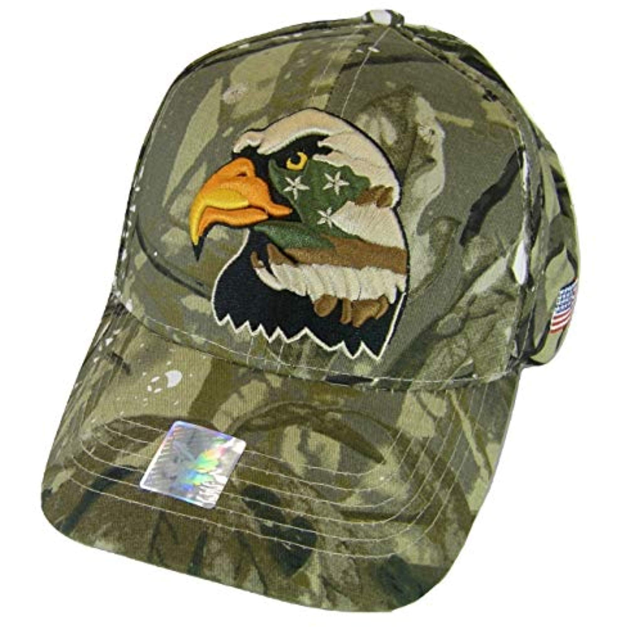 Patriotic Eagle USA Flag Side Panel Cotton Adjustable Baseball Cap ...