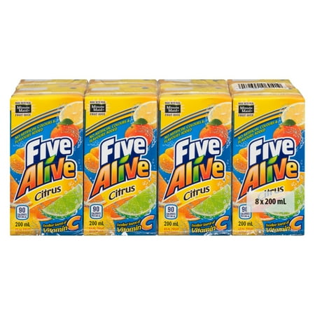 Five Alive Citrus 200 mL 8 pack, 200 x mL - Walmart.ca