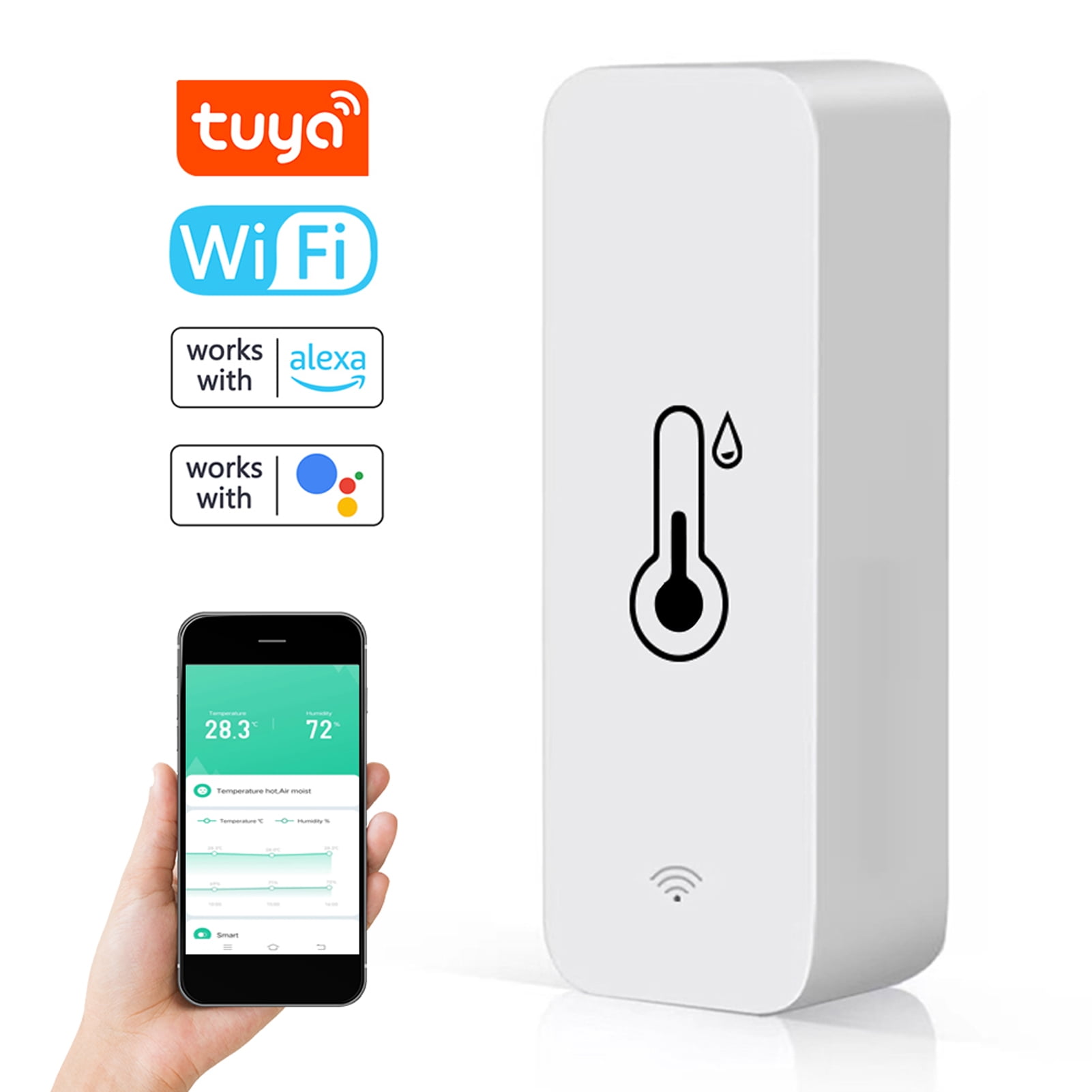 Click here for Yeacher Tuya Wifi Intelligent Temperature And Humi... prices