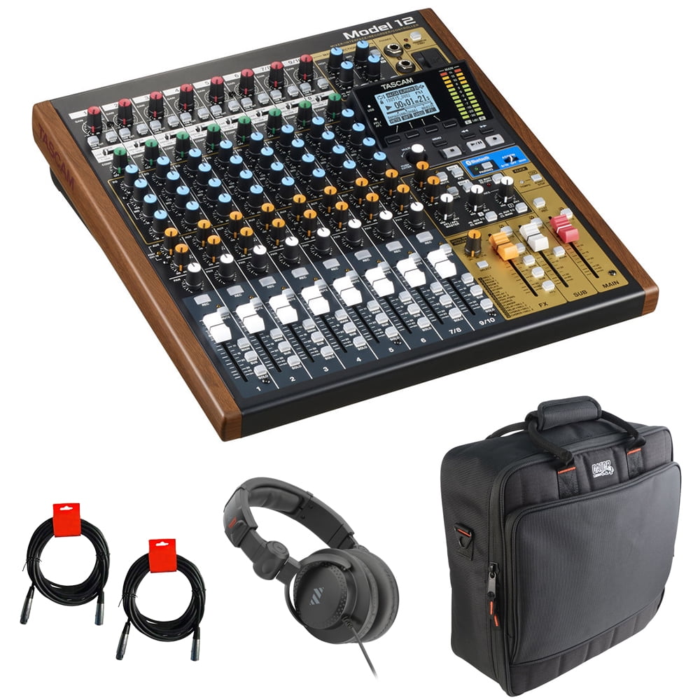 Tascam Model 12 All-in-One Digital Production Suite Multitrack Recorder ...