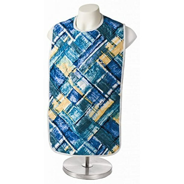 2 Pack, Adult Bib or Clothing Protector Reusable Washable 18x34 Picasso ...