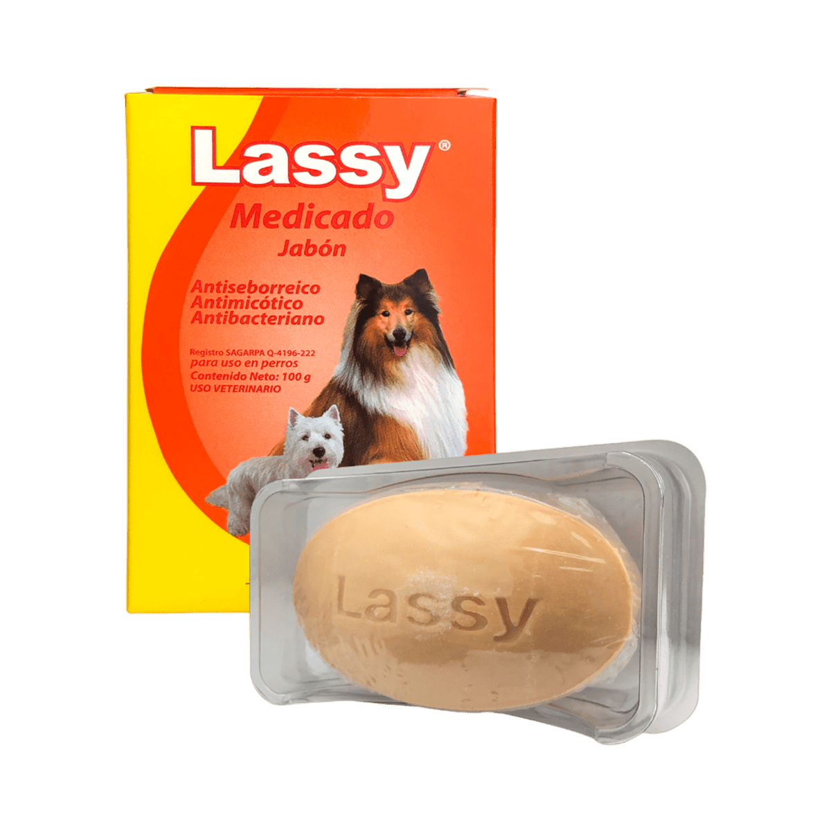 LASSY | Jabon para Mascotas Medicado de 100 gramos | Walmart en línea