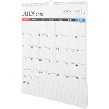 18" x 24" Erasable Undated One Month Laminated Wall Calendar Monthly ...