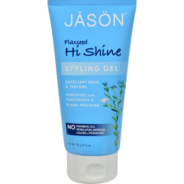 JASON Flaxseed Hi-Shine Styling Gel, 6 Ounce Tube - Walmart.com