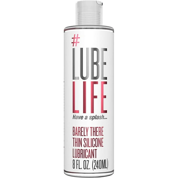 Lubelife Thin Silicone Based Long Lasting Lubricant 8 Oz Intimate