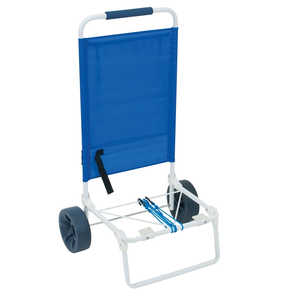 RIO Economy Beach Cart, Blue - Walmart.com - Walmart.com